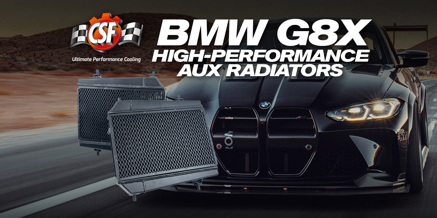 BMW G8X M3, M4 & M2 CSF’s High-Performance Auxiliary Radiator Upgrades ...