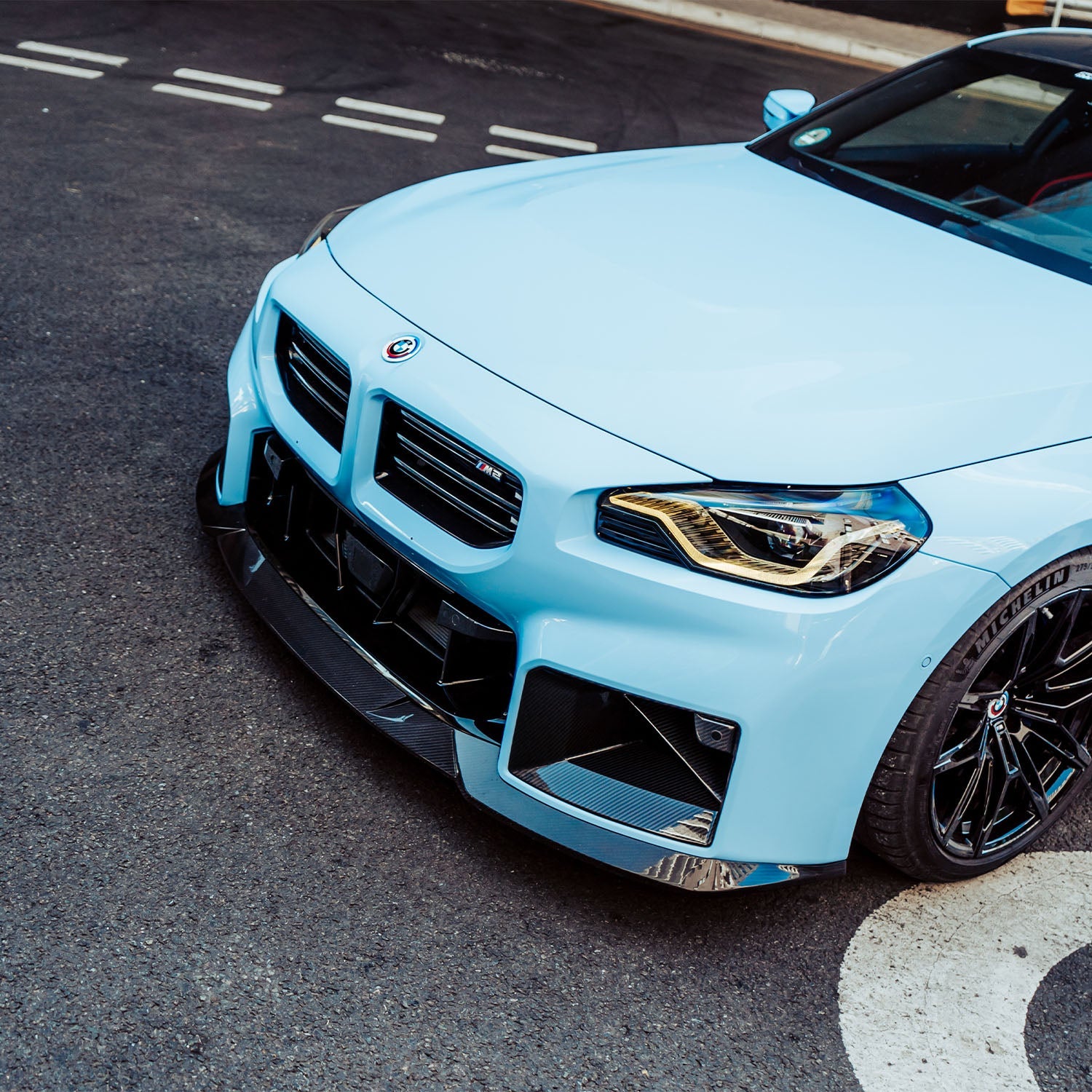 MHC+ BMW M2 G87 Performance Style Front Ducts In Pre Preg Gloss Carbon ...