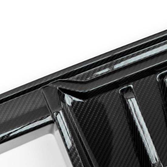 MHC+ BMW M3/M4 DF1 LED Rear Diffuser In Gloss Pre Preg Carbon Fibre (G ...